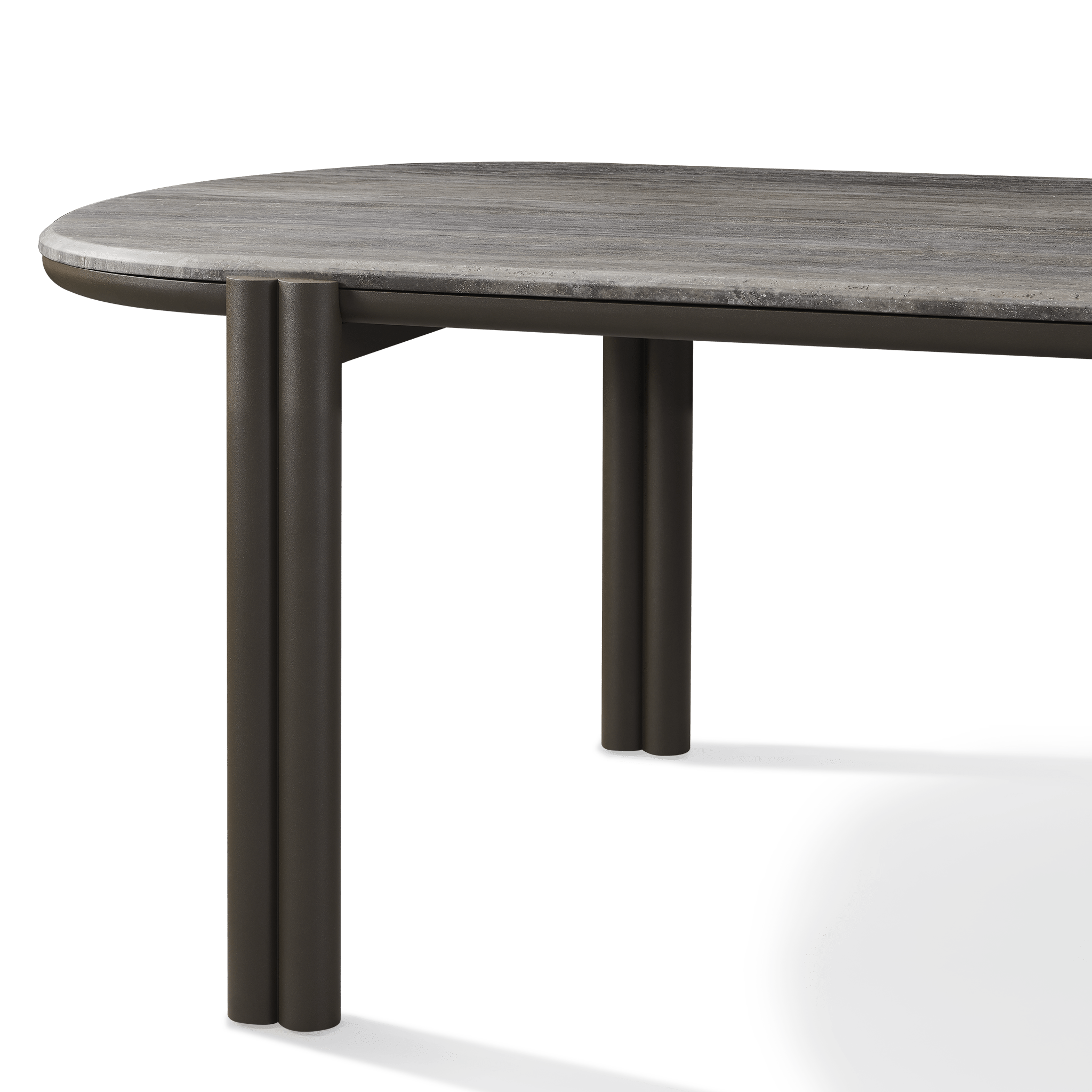 Cove Aluminum Pill Dining Table – HARBOUR