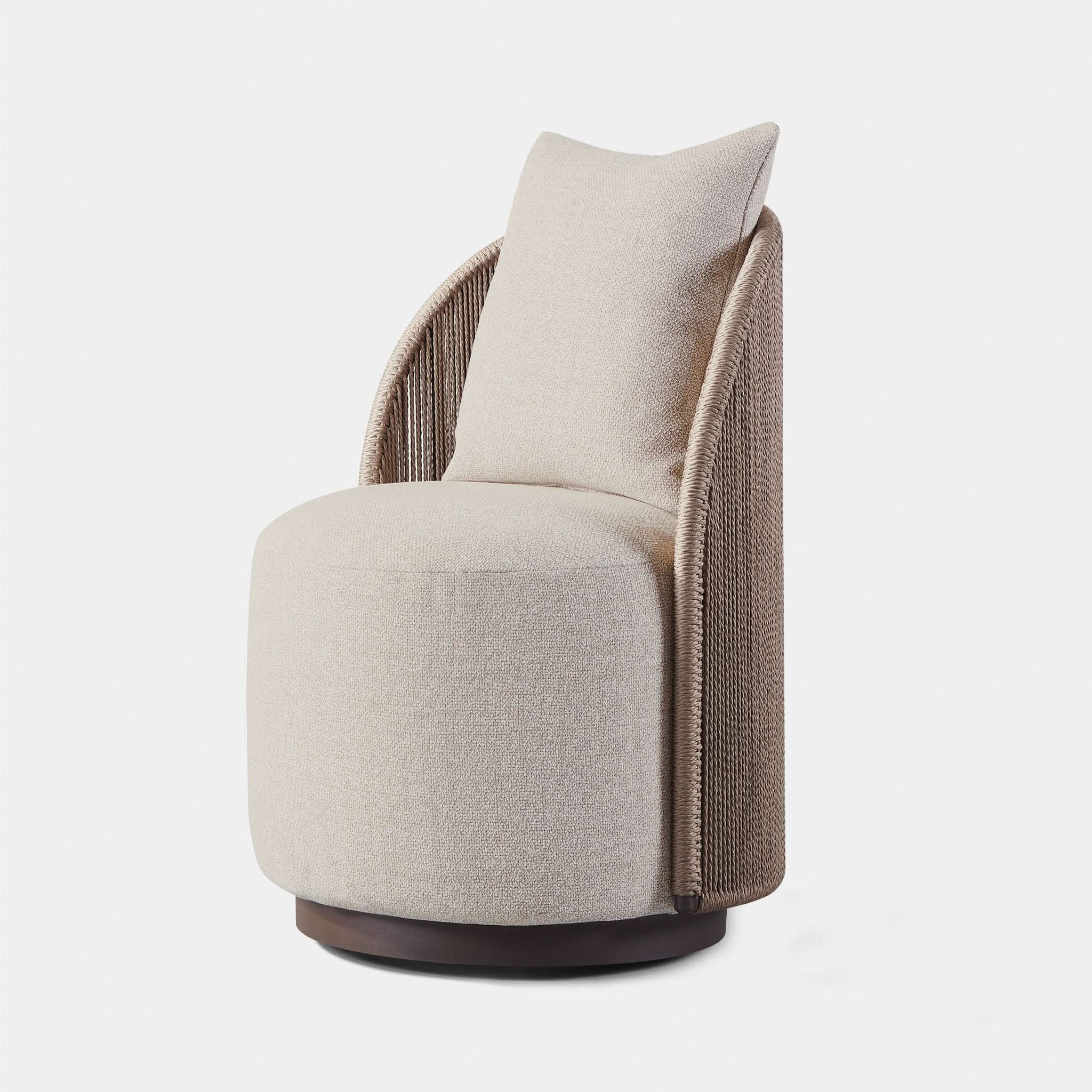 Milan Swivel Dining Chair – HARBOUR