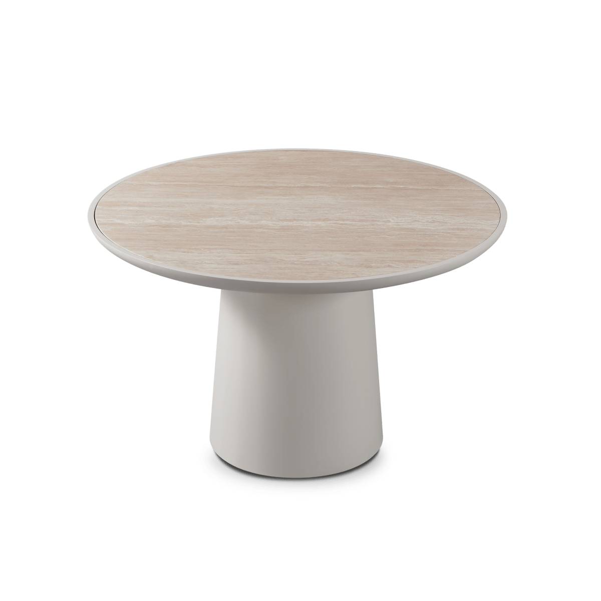 Nova Aluminum Round Dining Table 48" – HARBOUR