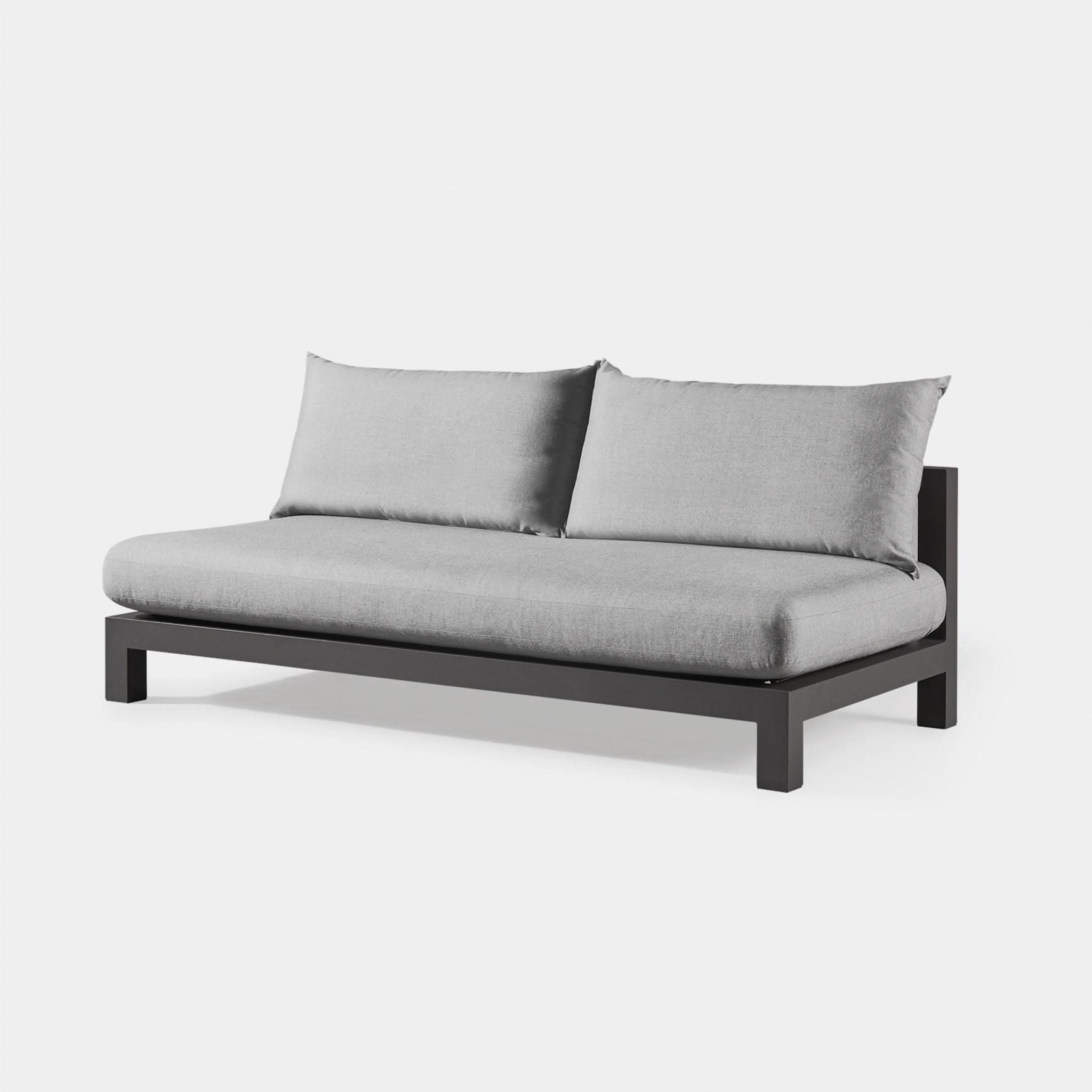 Pacific Aluminum 2 Seat Armless Sofa – HARBOUR