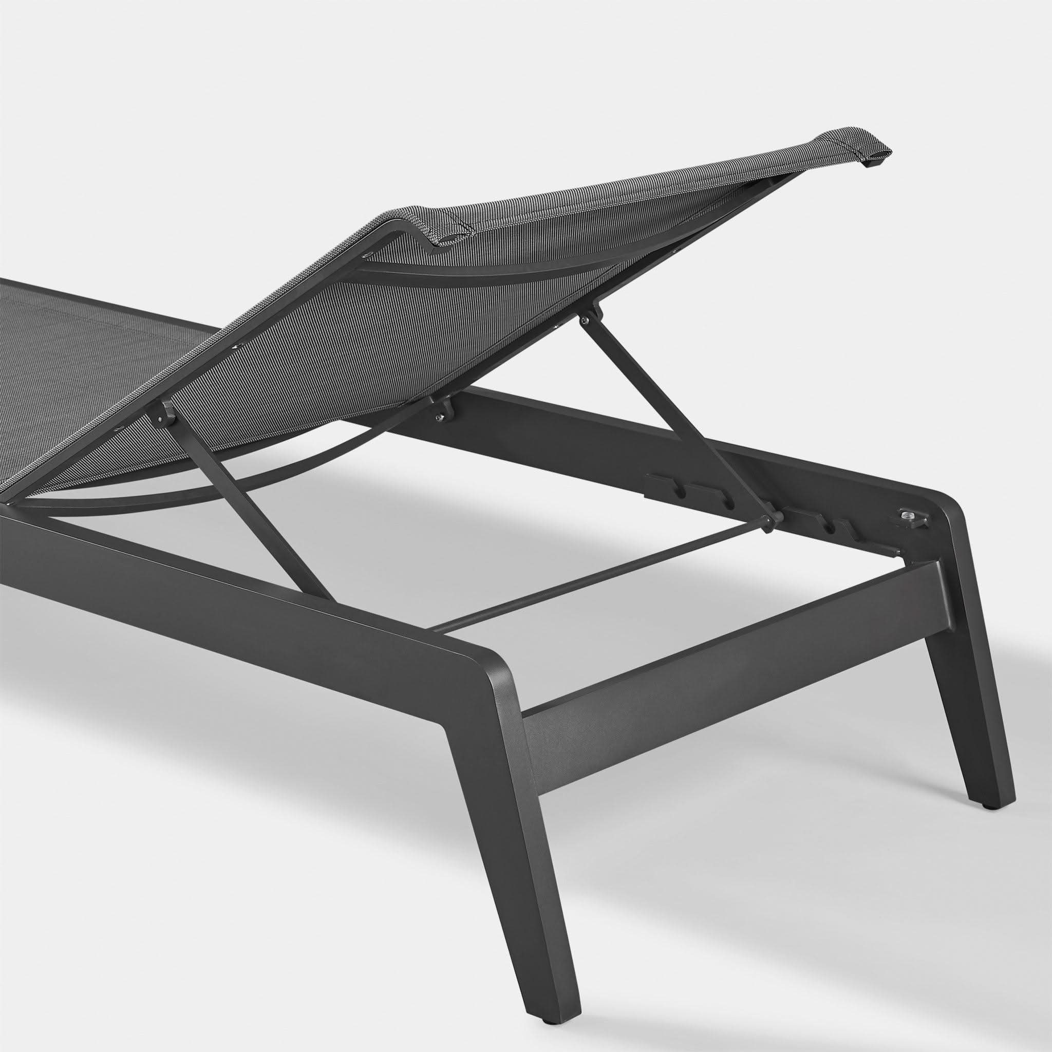 Pacific Aluminum Angled Sun Lounge – HARBOUR