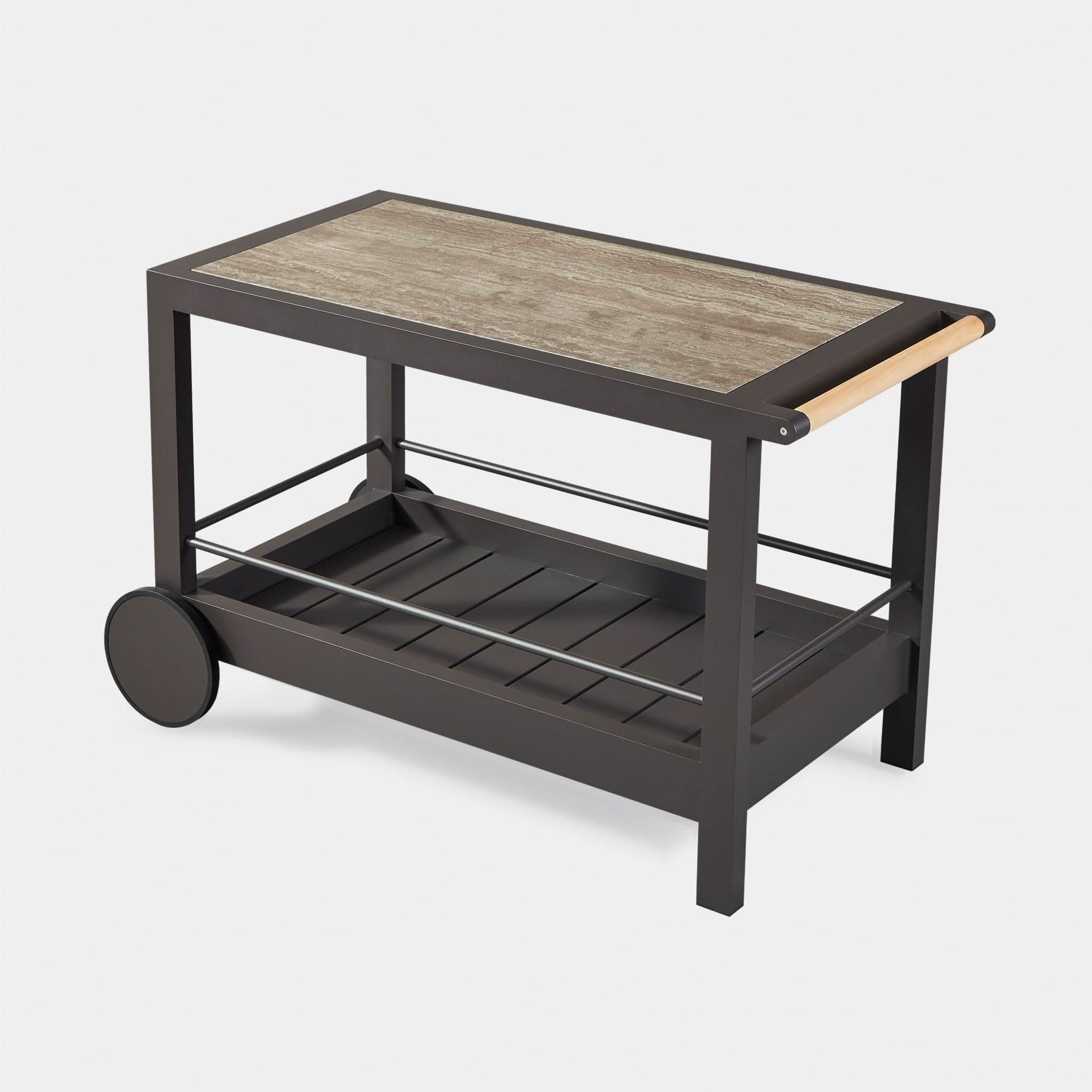 Tavola Stone Bar Cart – HARBOUR